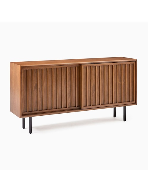 Consola Slatted de madera 1