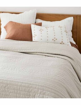 West Elm - Edredón European Flax Linen